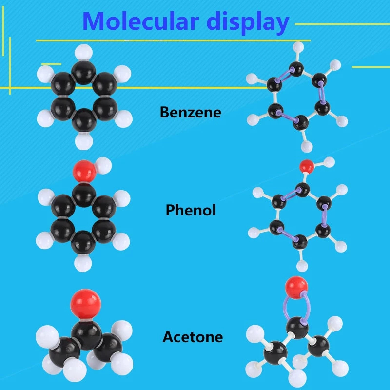 Molecular Structure Model Kit Organic Chemistry Teaching Molecular ...