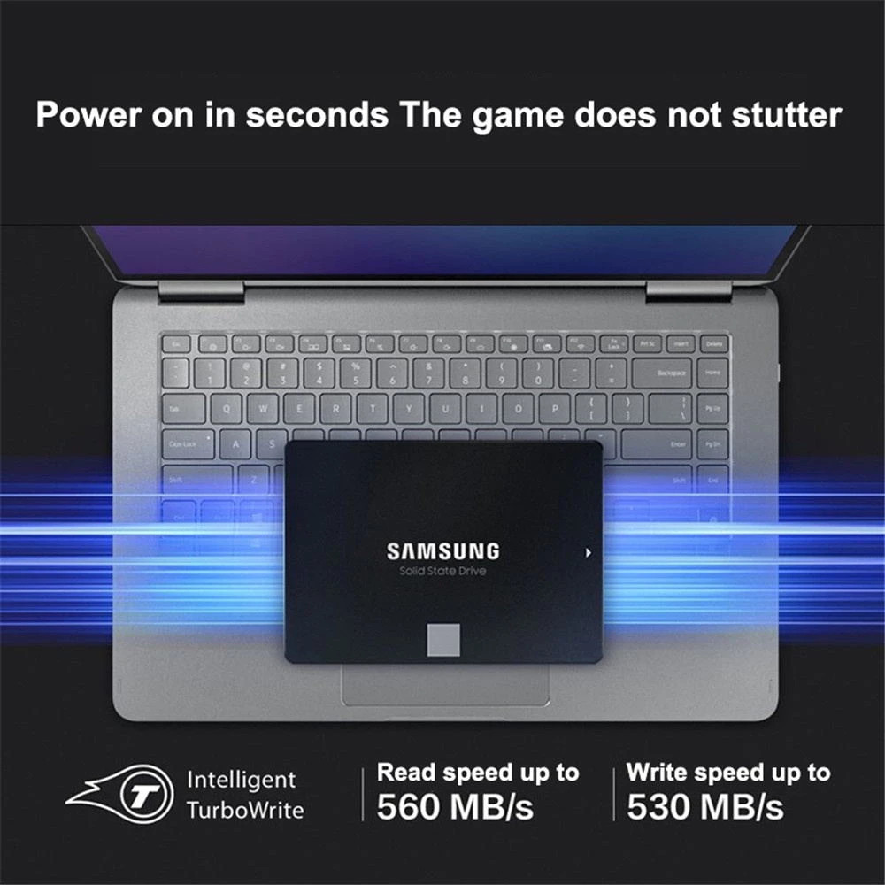 SAMSUNG 870 EVO 500G/1TB 2.5" Internal Solid State Drive For Laptop ...