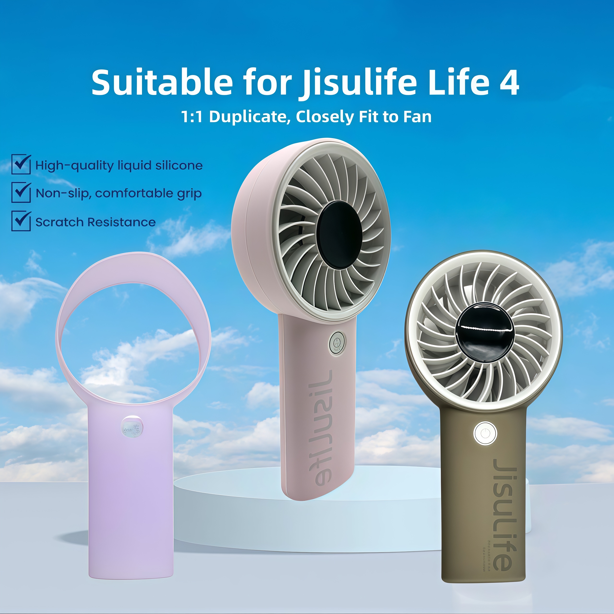 Jisulife Life 4 handheld fan Case Mini Fan Protective Case Cover ...