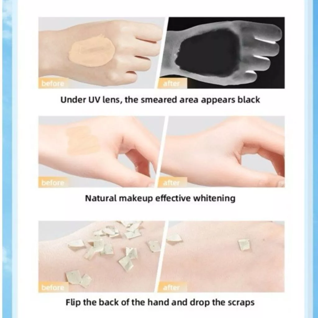 Original Rose SPF90+ PA+++ Sunscreen Cream High Protection UV+ KISS Whitening Tinted Sunblock ...