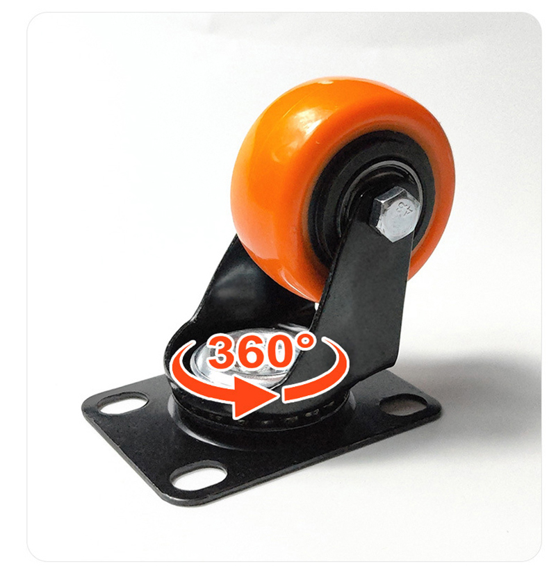 4PCS Gold Diamond Caster Wheel Set 1.5-2 Inch Heavy Duty Swivel,With ...