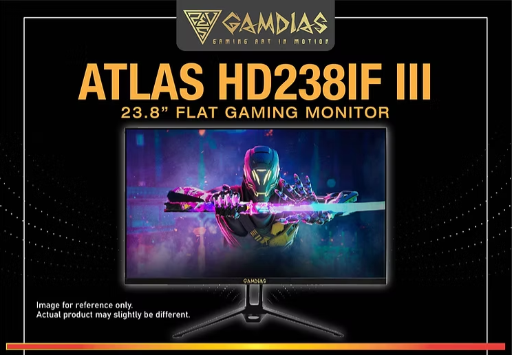Itw | Gamdias Atlas HD238IF III 23.8" IPS Gaming Monitor / FHD ...