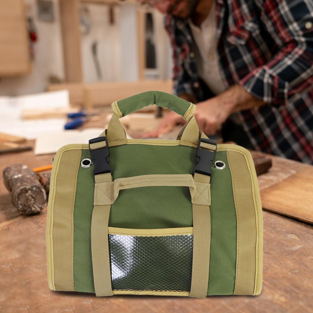 Multi-Purpose Hardware Tool Bag Professional Multi-Pocket Rolled ...