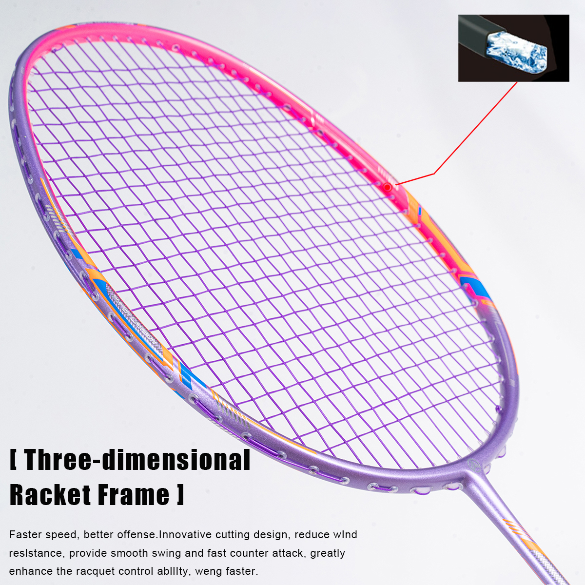 ALPSPORT GJ 10U 52g Max 35LBS Super Light 100% Full Carbon Fiber Purple ...