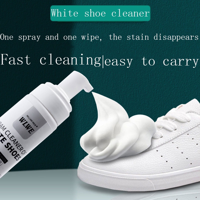 Shoe Cleaner 200ml Easy to Wipe Without Hurting Foam Shoes Dry Cleaning ...