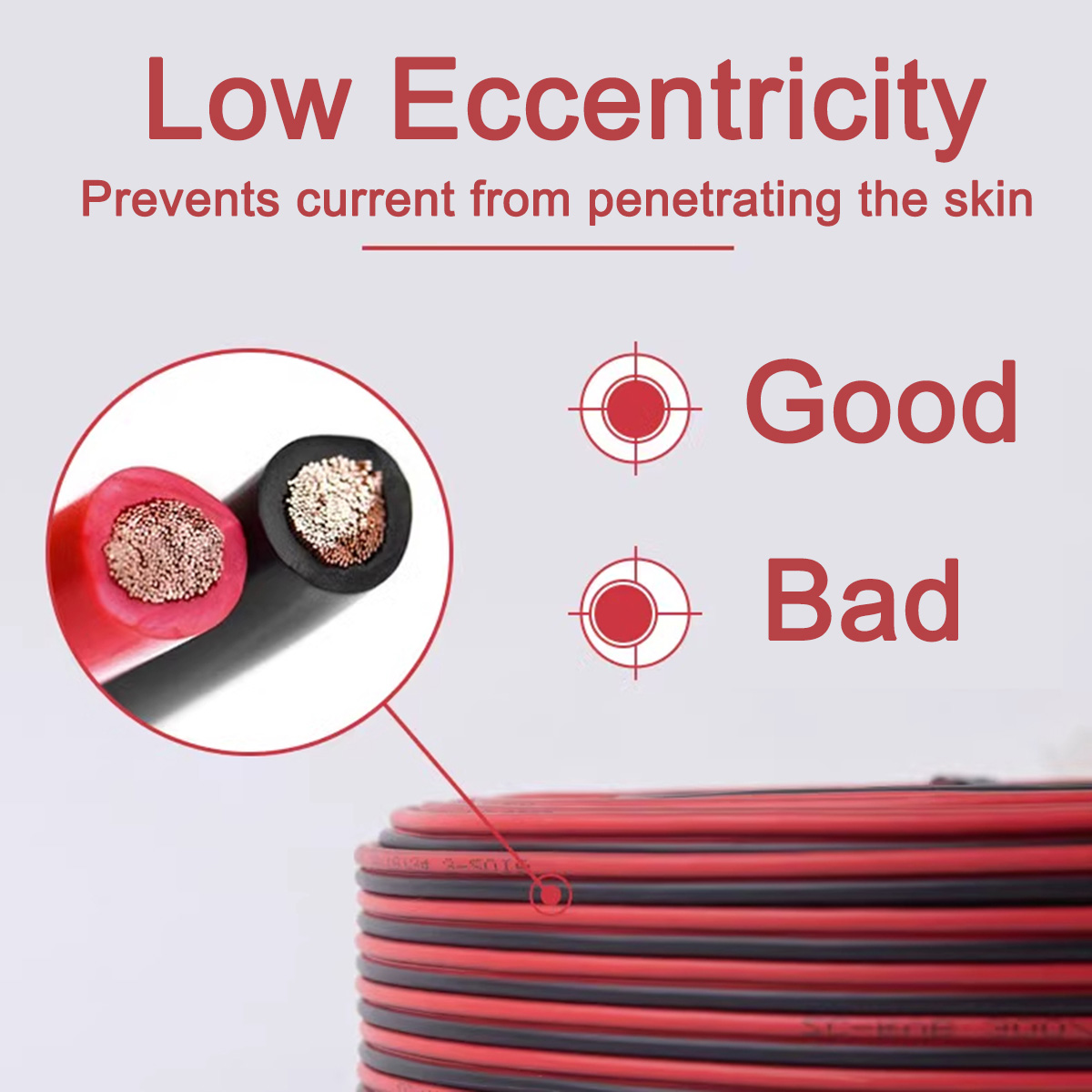 20 50 100M Electric Wire AWG 17 Parallel Cable 1mm Square RVB Soft For ...