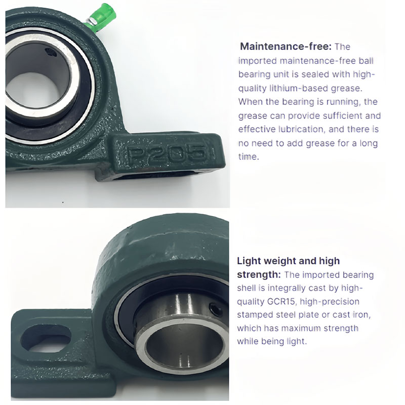 1pcs Pillow Block Bearing BEARING UNITS FOR SHAFTING UCP204/UCP205/UCP207/UCP208 | Shopee ...