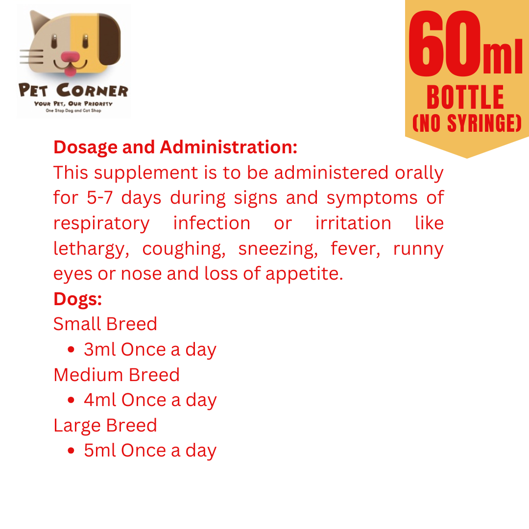 Pneumex Respiratory Comfort for Dogs and Cats | Shopee Philippines