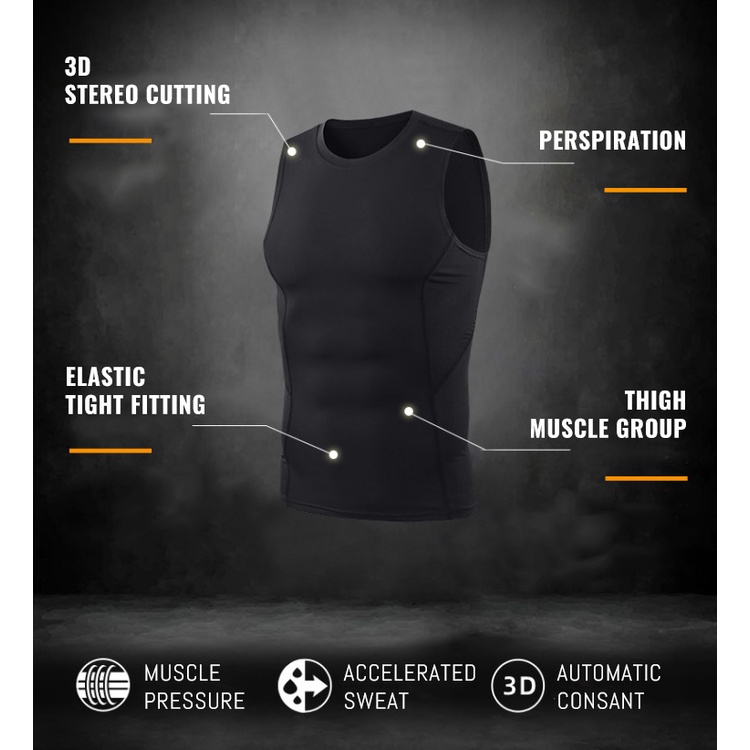 【Buy 1 Take 1】 Men‘s Basketball Shirt Compression Shirt Sando Dri Fit ...