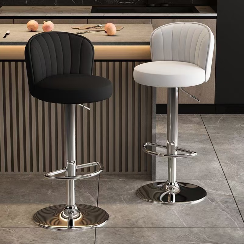 High chair bar stool bar chair high-end bar chair air lift adjustable ...