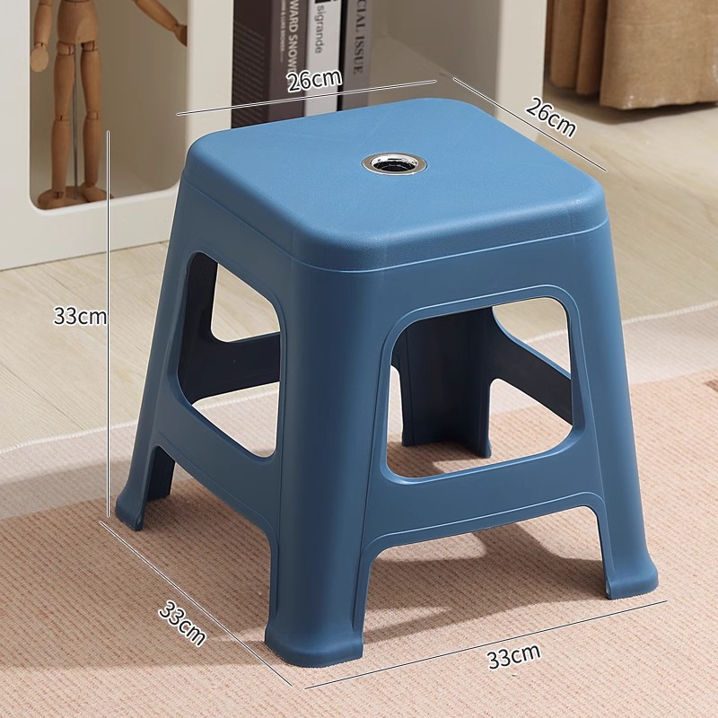 Stackable Monoblock Stool Uratex Chair Round Plastic Bangkito Dining ...