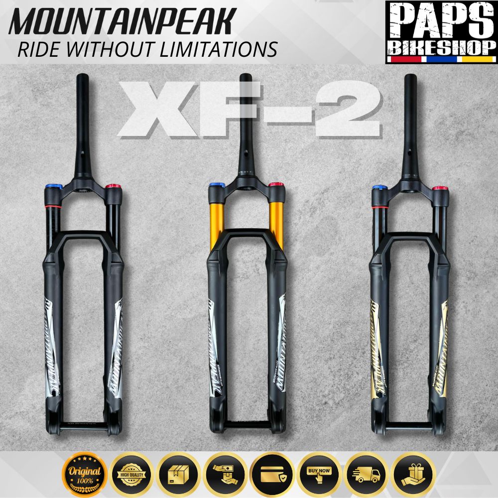 MOUNTAINPEAK XF-1 XF-2 AIR FORK RIDE WITHOUT LIMITATIONS | Shopee ...