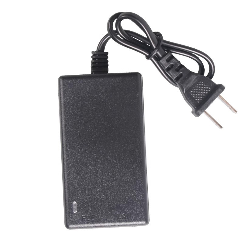 Poe Adapter 48V 0.5A 24V 1A Splitter Power Injector Surveillance CCTV ...