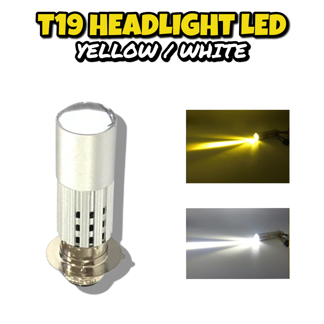 RUSI FLARE 125 - T19 Led Headlight Bulbs | Dual Beam High and Low Color ...