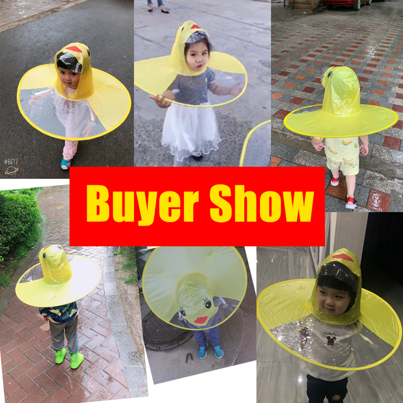 Cute raincoat for kids Children's UFO Children Raincoat Kid Cartoon ...