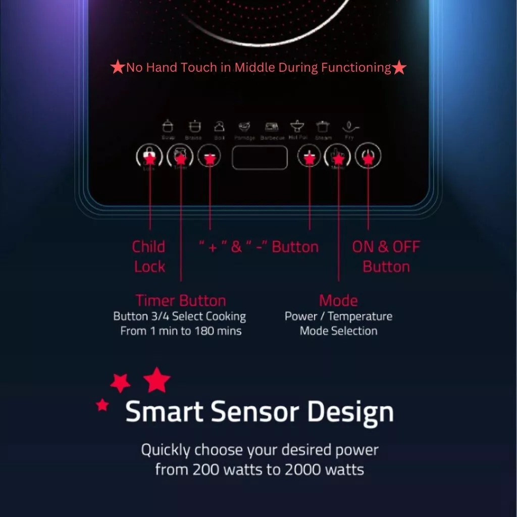 Induction Cooker Inverter Electric Multifunctional Energy-Saving ...