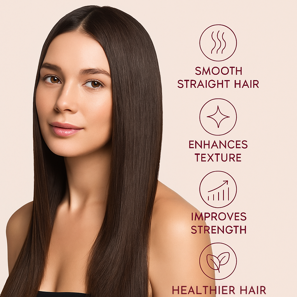 WYRES Keratin Straightening Treatment – Salon-Grade, Formaldehyde-Free ...
