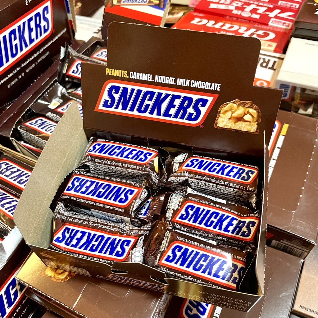Snickers Chocolate Candy Bar (20gx12pcs) | Shopee Philippines