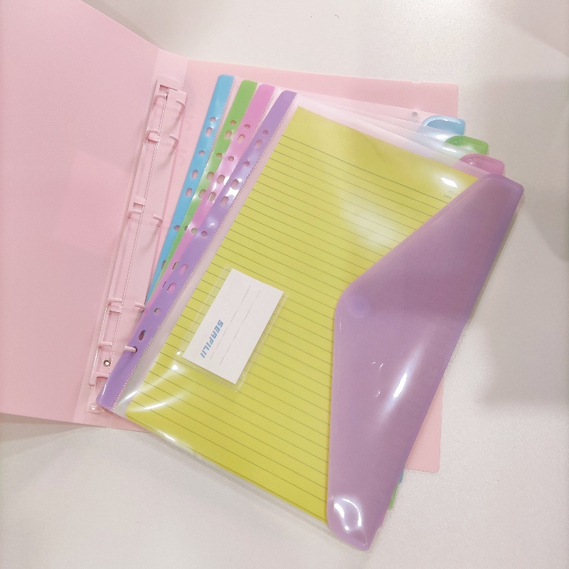 Long Ring Binder Folder 5Holes Arch File Plastics Binder Refills ...