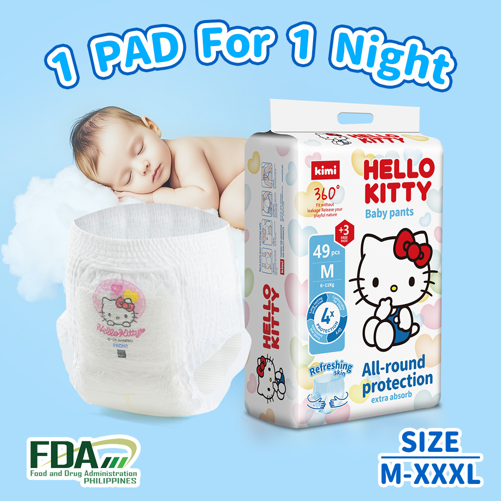 BUY 1 TAKE 1! Hello Kitty Baby Diapers & Pants Essential Edition 4x ...