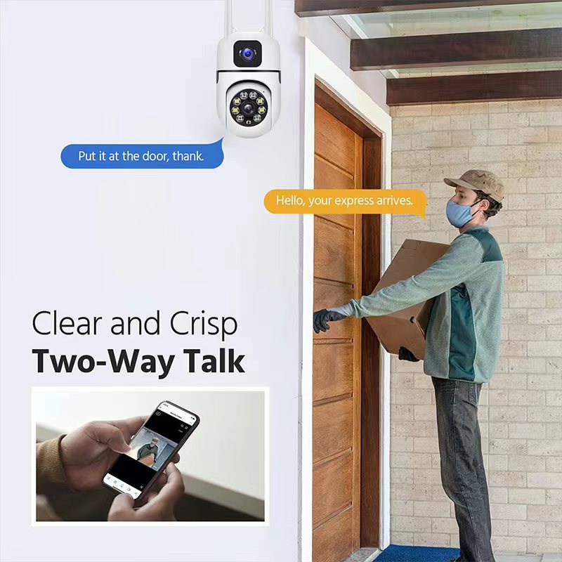 V380 PRO CCTV CAMERA 4K Dual-Lens 2-Way Audio Night Vision TAPO ...