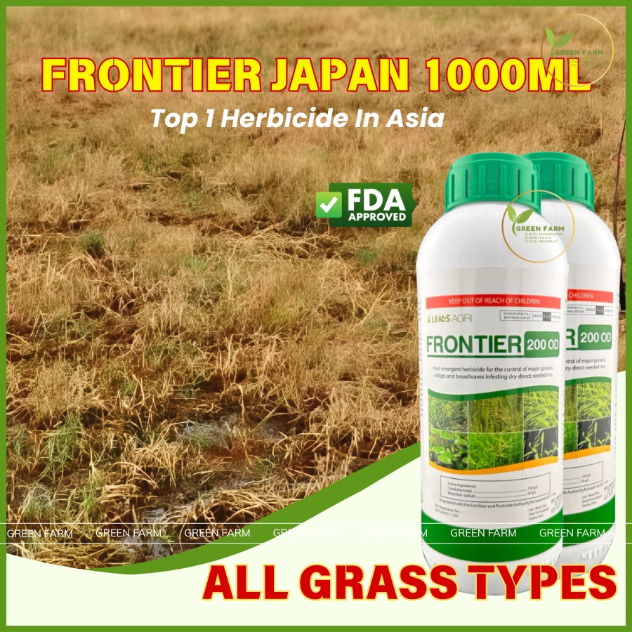 FRONTIER 1 LITER - Completely Grass Killer, Safe For All Plants - Leads ...