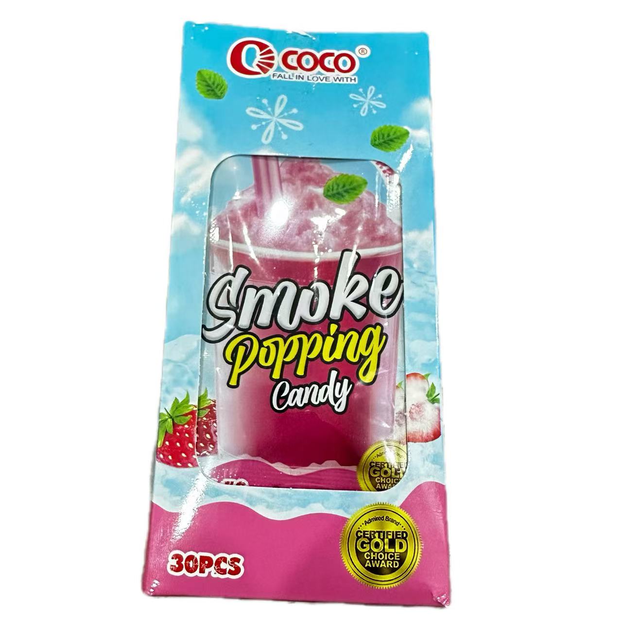 B1T2 COCOo Smoke Popping Candy Strawberry Flavor | Shopee Philippines