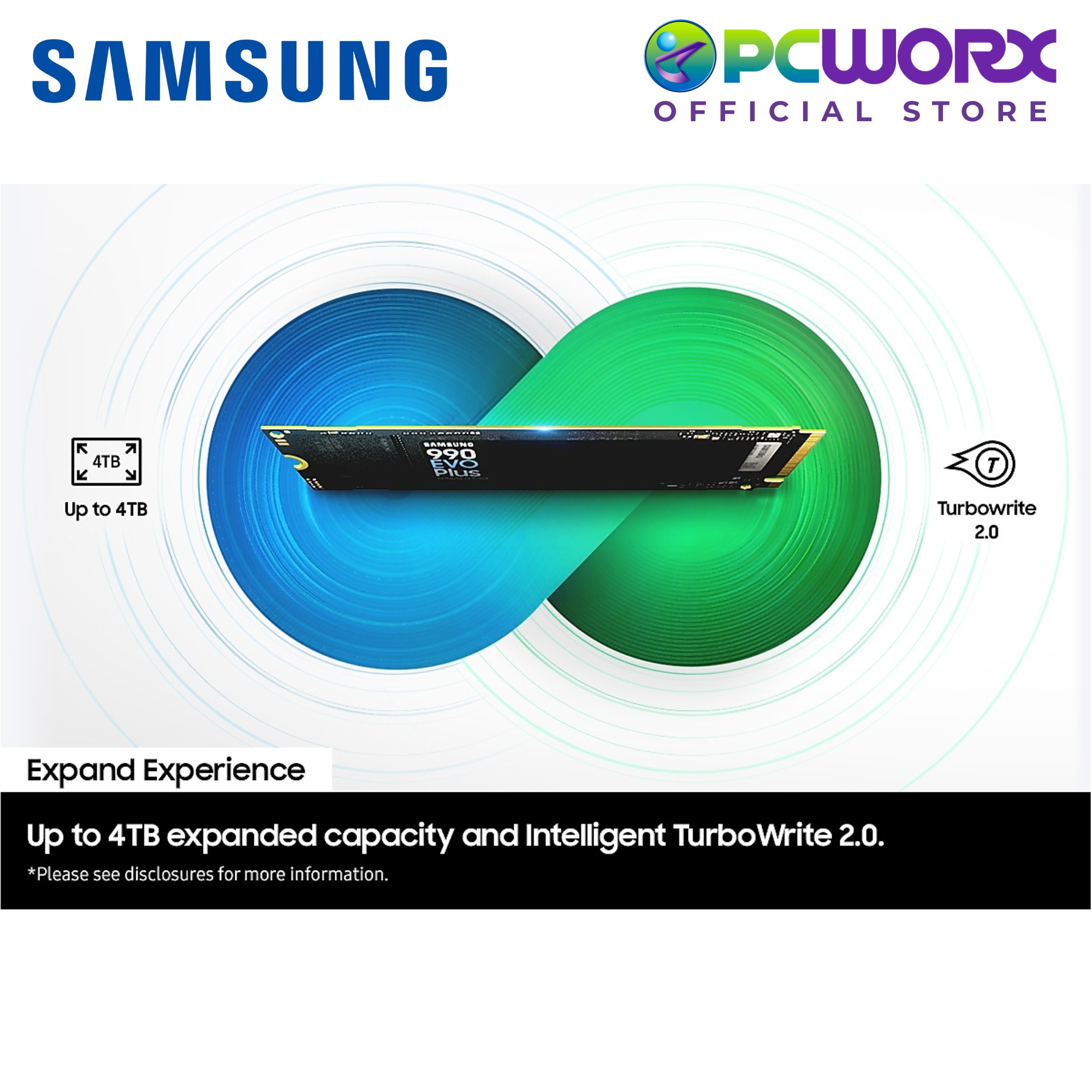 Samsung 990 Evo Plus 1TB 2TB 4TB M.2 NVME SSD For Laptop | Shopee ...