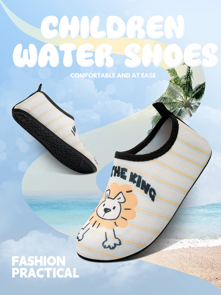 JEKO Aqua Shoes For Baby Kids Anti-Slip Toddler Girls Boys Floor Socks ...