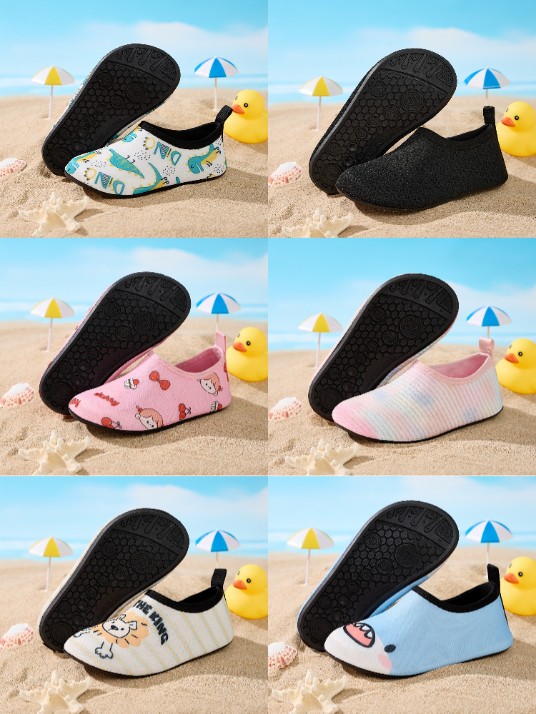 JEKO Aqua Shoes For Baby Kids Anti-Slip Toddler Girls Boys Floor Socks ...