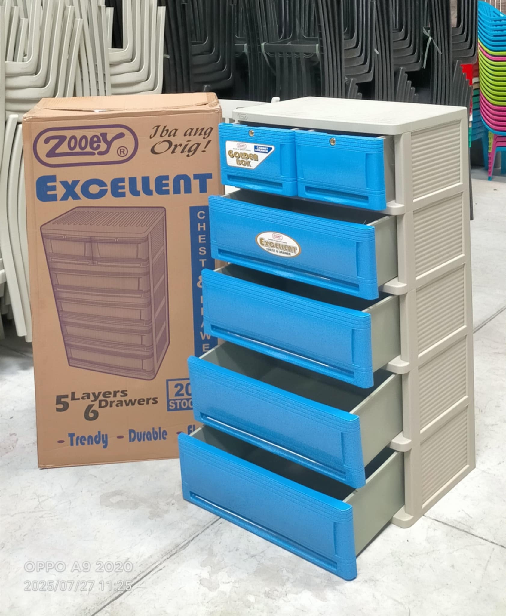DRAWER Stock No.2005-5LAYERS ZOOEY EXCELLENT DRAWERS (RANDOM COLOR ...