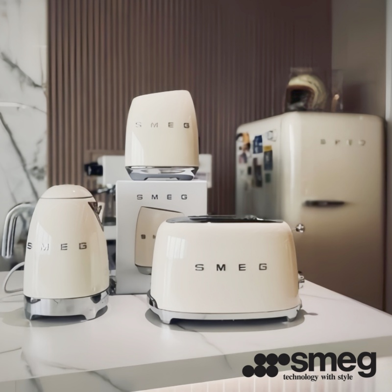 Smeg 2 Slice Toaster (Cream) | Shopee Philippines