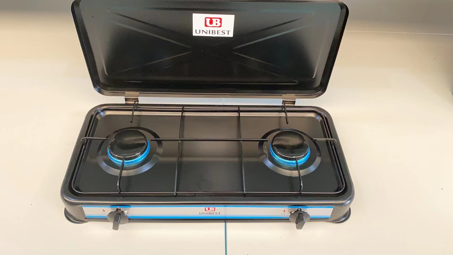 Gas Stove Double Burner Heavy Duty Stove Stainless Steel 2 Burner ...