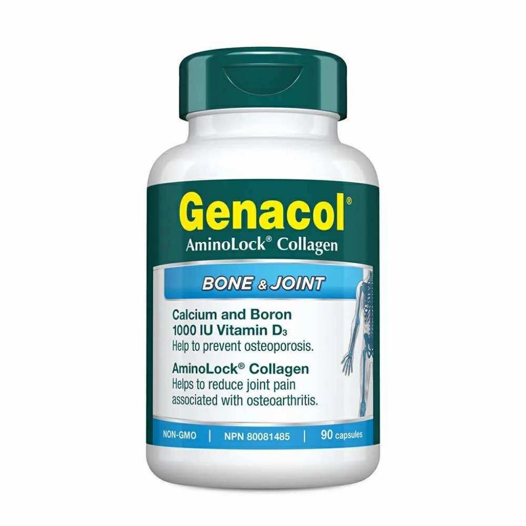 *MADE IN CANADA* Genacol AminoLock Collagen BONE & JOINT | 90 capsules ...