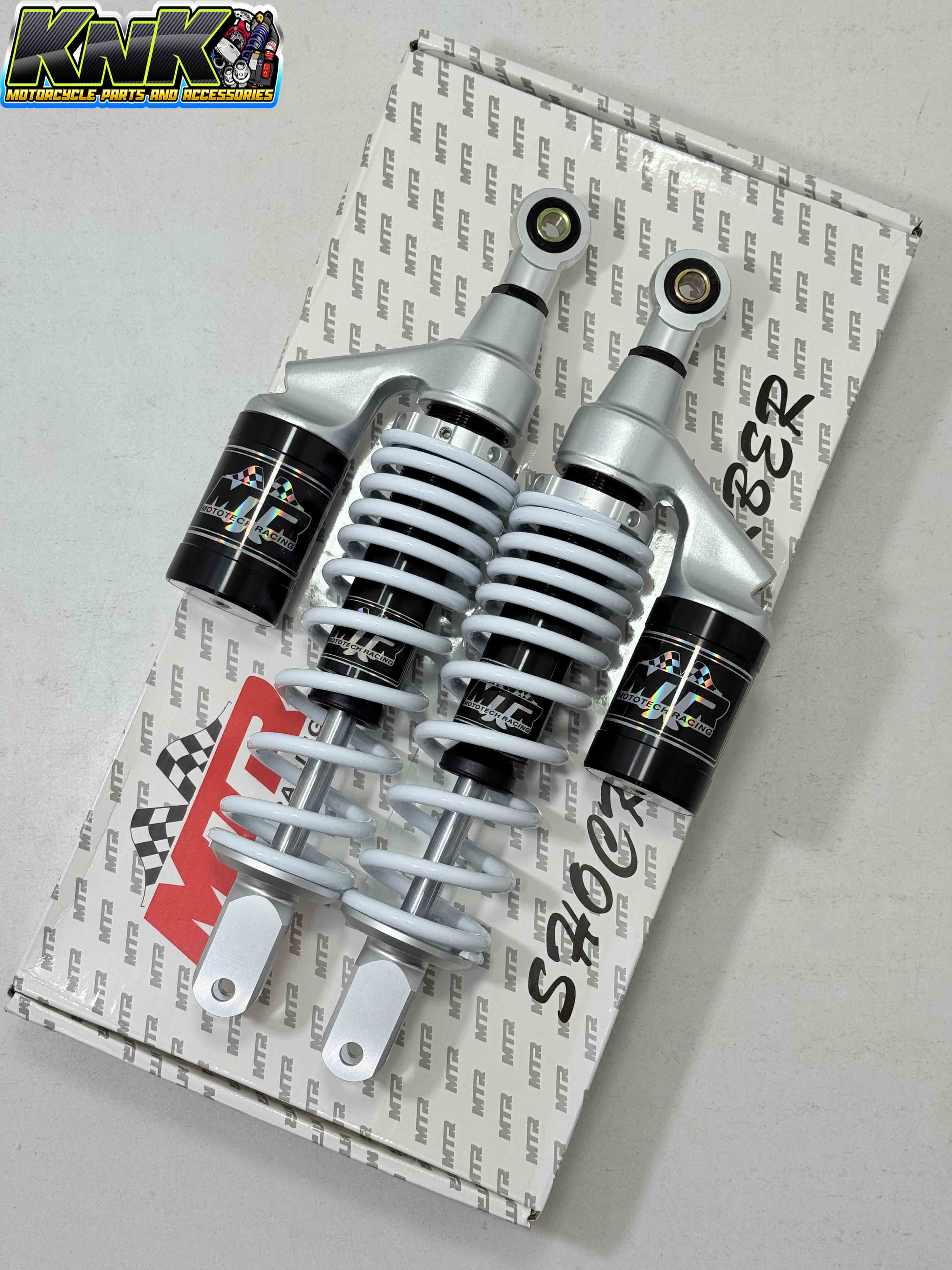 MTR REAR SHOCK SUSPENSION FULLY ADJUSTABLE W/ TANK 305MM-330MM FOR NMAX ...