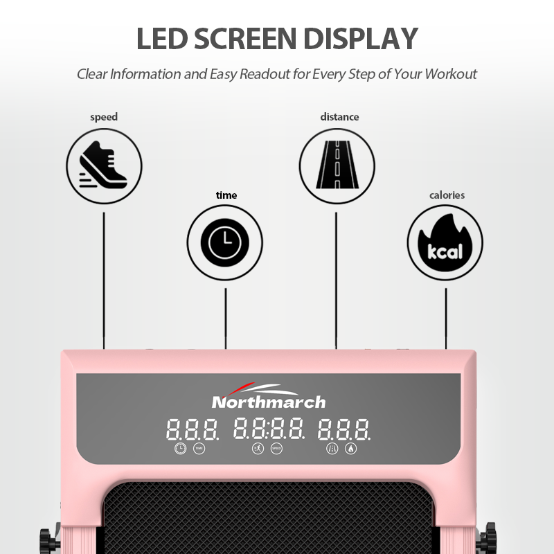 3.5HP electric treadmill exercise portable treadmill 1-15KM/H foldable ...