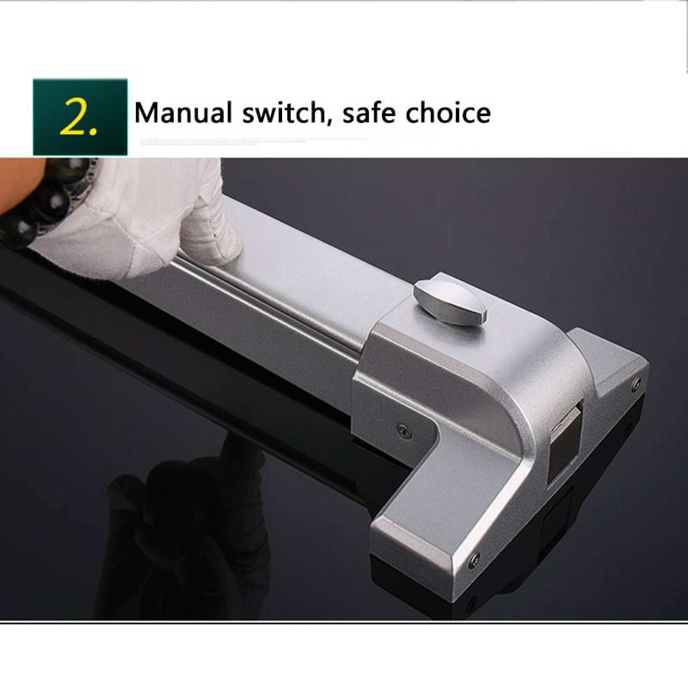 Panic Exit Bar Device Lock,65cm Emergency Exit Device/Panic Push Bar ...