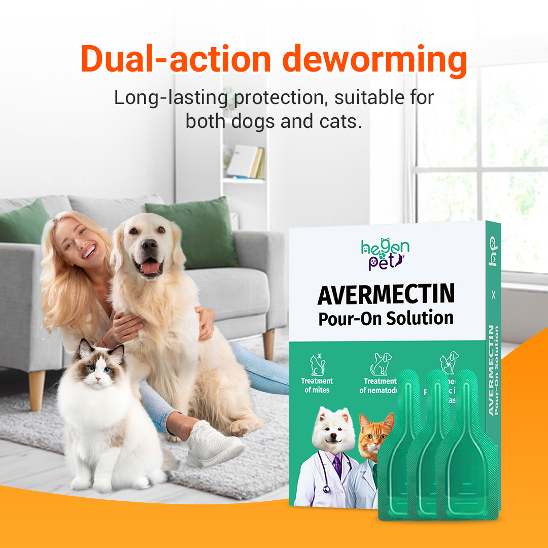 Hegen Pet Avermectin Anti Tick And Flea Spot Treatment For Garapata ...