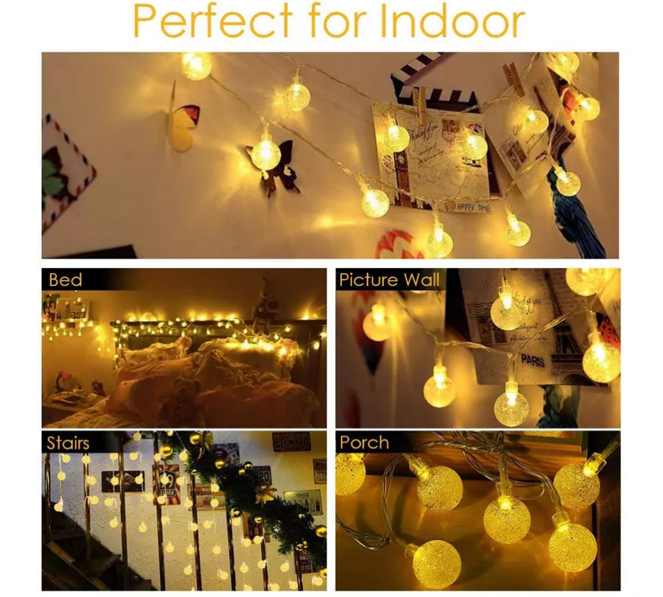 [1 day to ship]5M 7M 12M Solar String Lights Christmas Fairy Light ...
