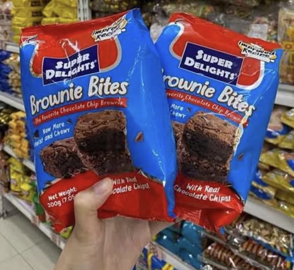 SUPER DELIGHT BROWNIE BITES (200g) SNACKS | Shopee Philippines