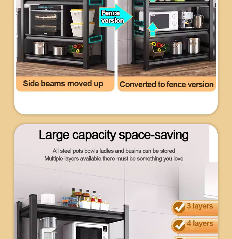 5 Layers Metal Steel Boltless Organizer Rack Stante Storage Rack ...