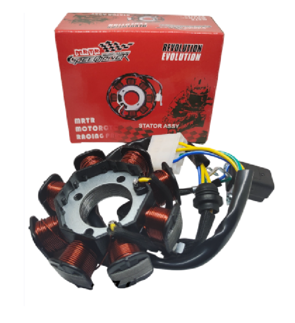 MRTR STATOR COIL ASSY - RUSI /TC 150 (4 WIRE) | Shopee Philippines