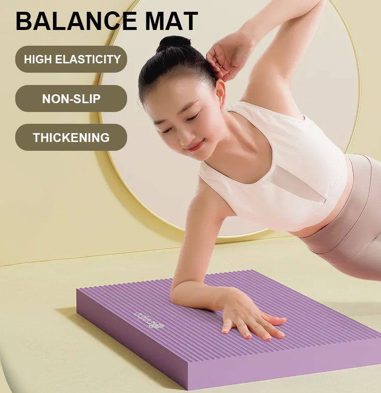 Thickened Kneeling Pad High Density Yoga Mat Folding Fitness Board ...