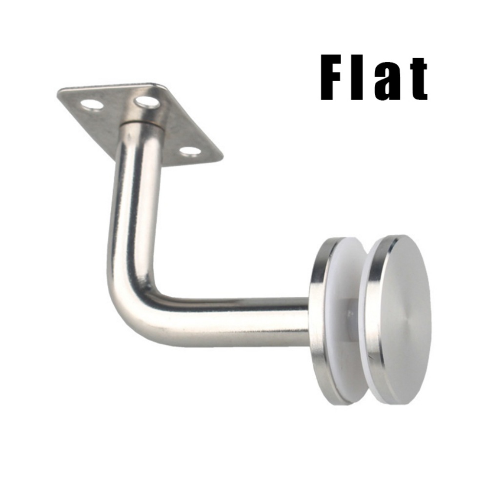 SUS304 Stainless Handrail Bracket Clip 35MM Glass Handrail Wall Bracket ...
