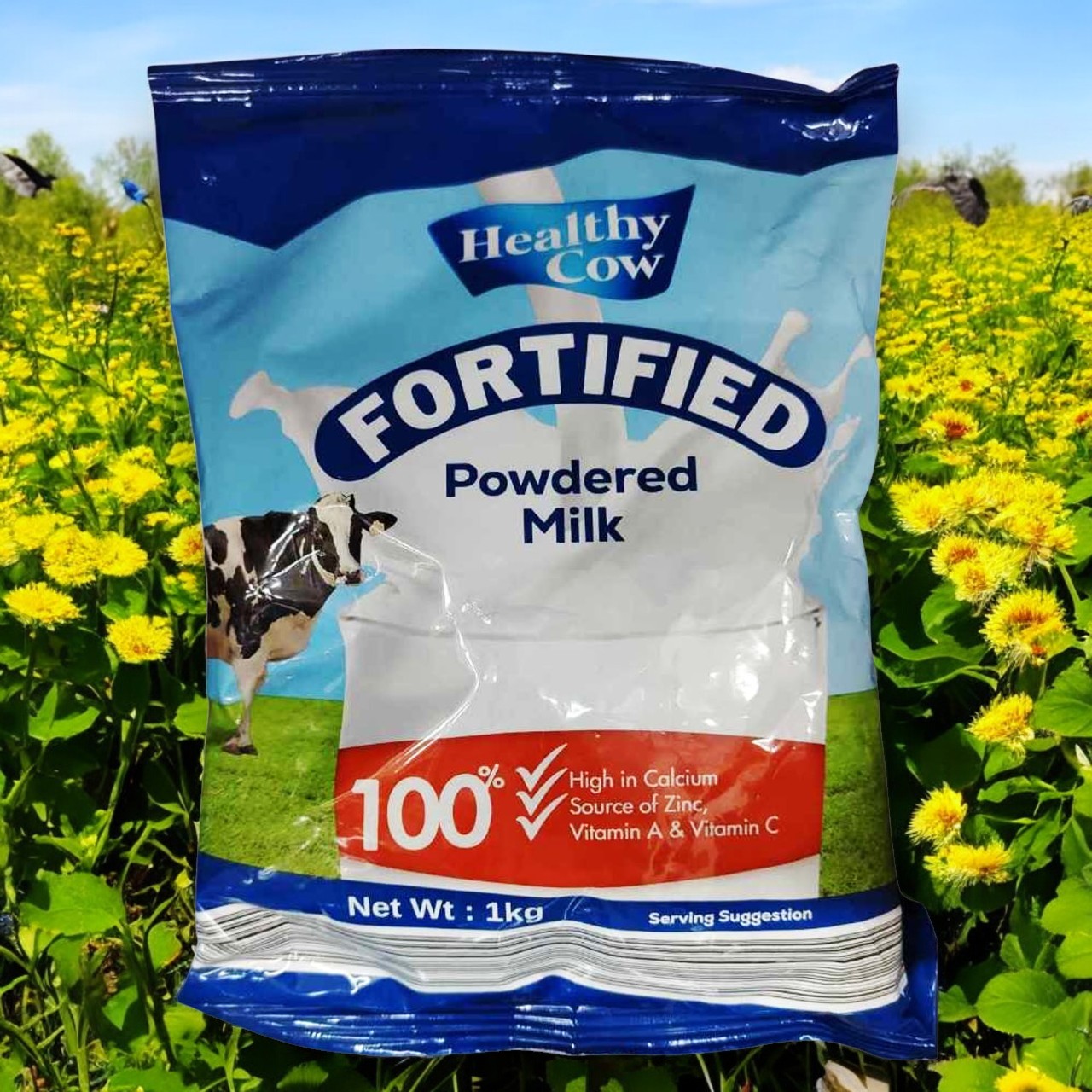 VM Healthy Cow Fortified Powdered Milk 200g | Shopee Philippines