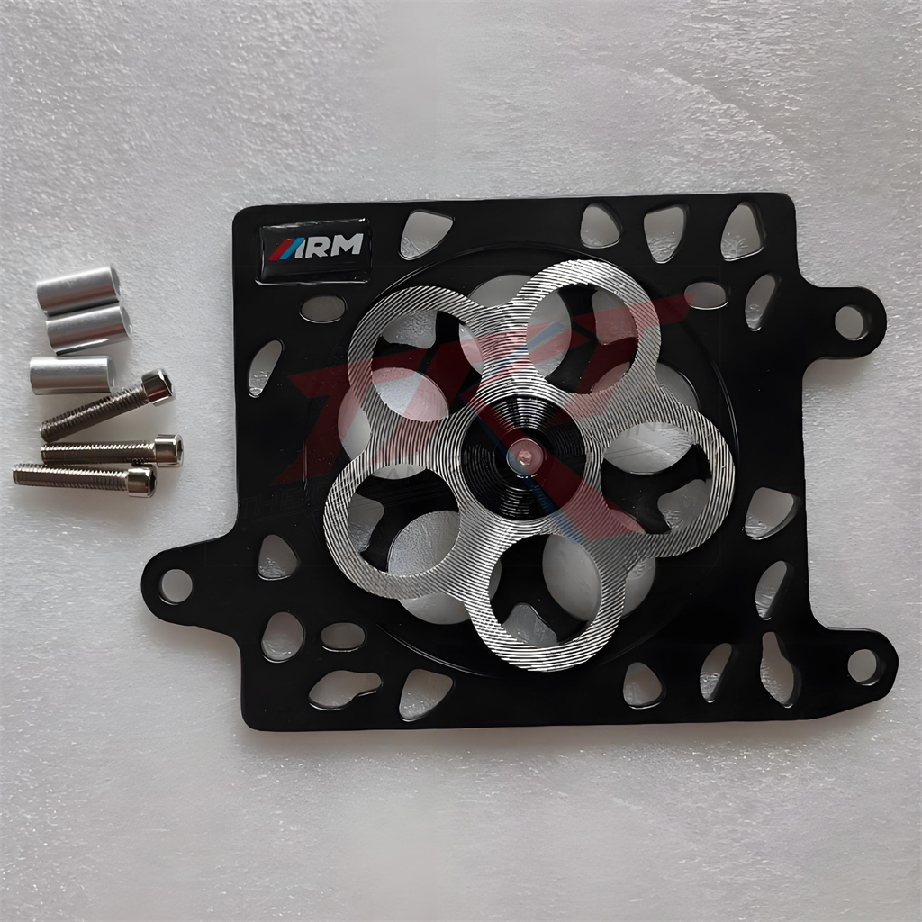 ARM Radiator Cover Windmill Full CNC 2-Color Spinner Design For Honda ...
