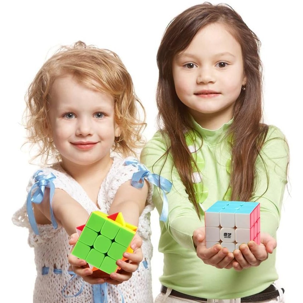 Qiyi Cube Warrior S 3x3x3 Speed Cube Stickerless Puzzle Warrior W 3x3 ...
