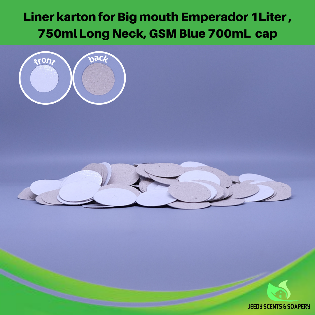 Liner Karton for Big mouth Emperador 1Liter, 750ml Long Neck, GSM Blue ...