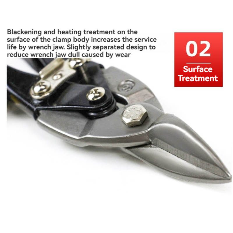 Aviation Snip Straight Metal Sheet Cutter Scissors strong stainless ...