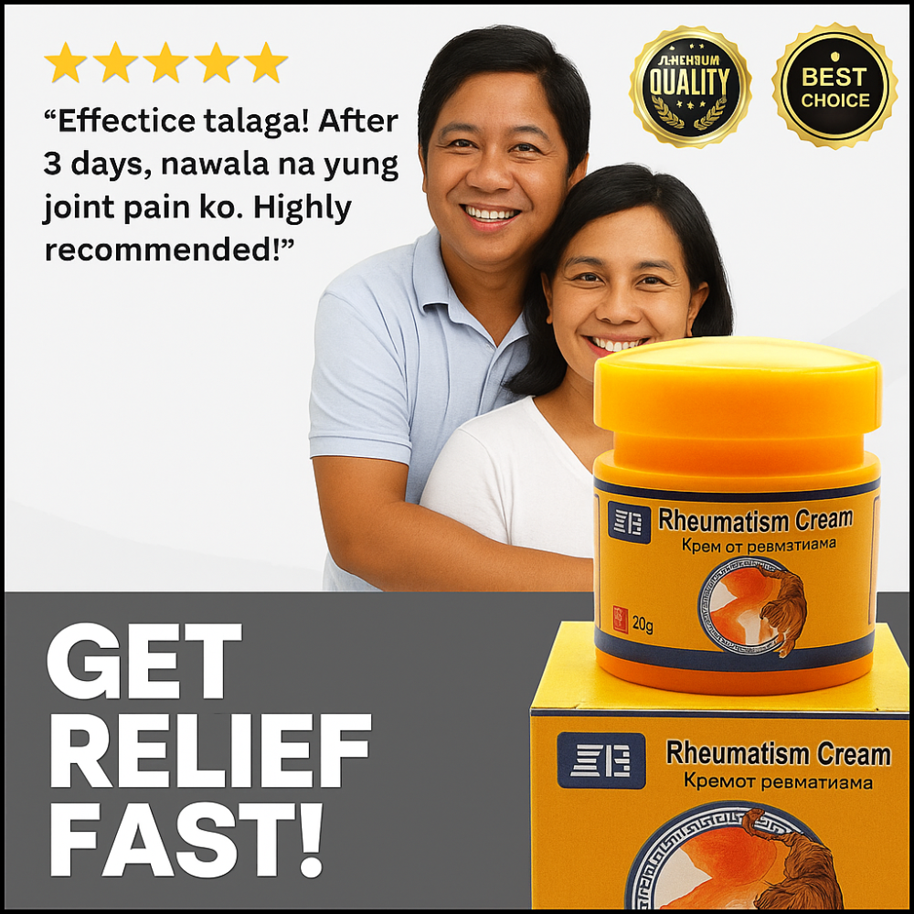 Joint Relief Cream Original for Rheumatism, Muscle & Arthritis Pain ...